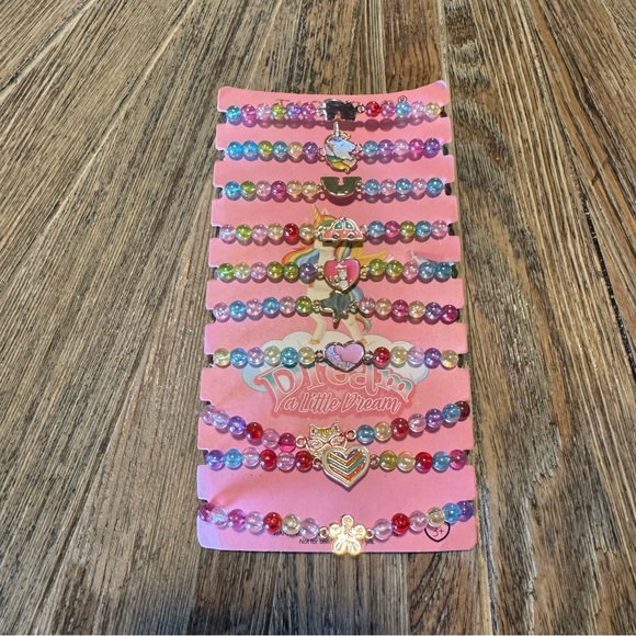 Accessories | Nwt Set Beaded Friendship Bracelets My Little Pony Sanrio ...